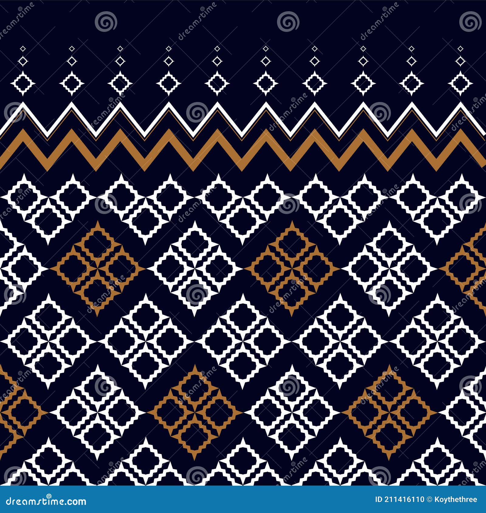 Geometric Elements Textures With Black And White Tribal Ethnic Pattern ...