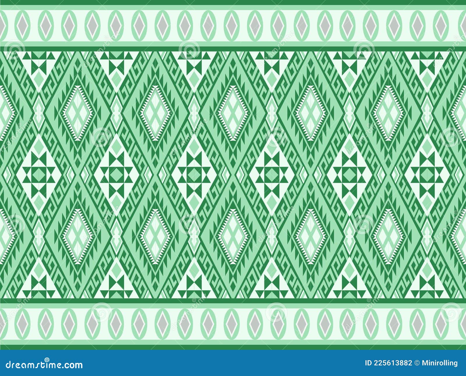 Geometric Ethnic Pattern Seamless As Traditional Pattern. Ethnic ...