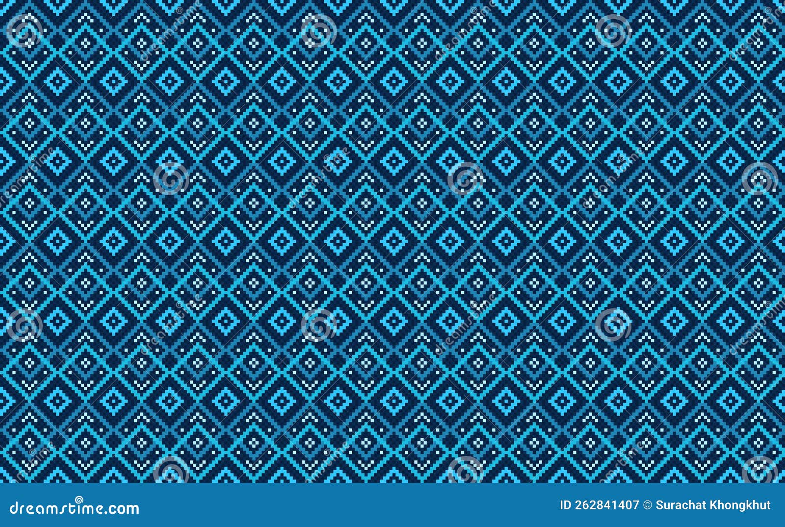 Geometric Ethnic Pattern, Vector Embroidery Aztec Background, Pixel ...