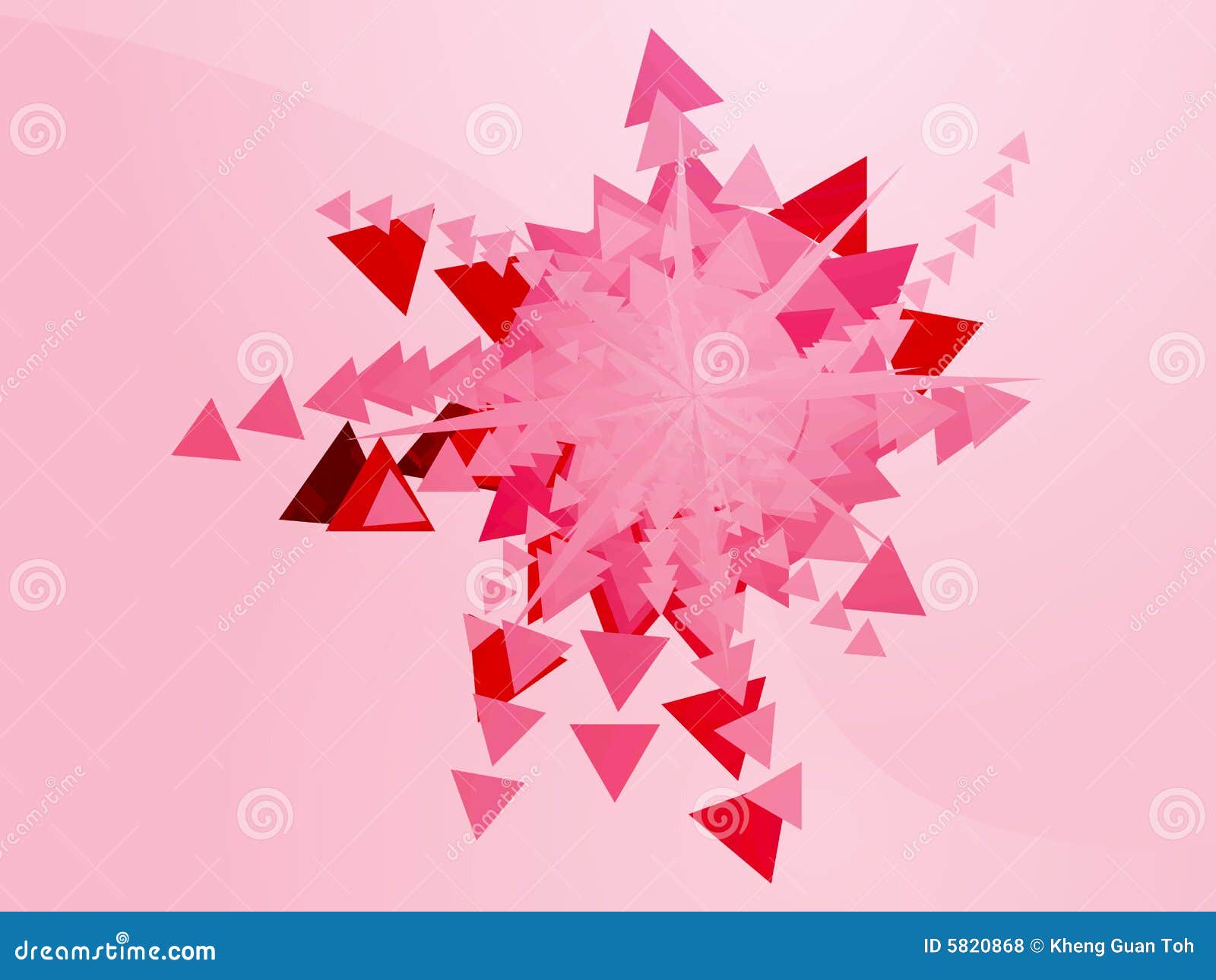 Geometric explosion stock illustration. Illustration of moving - 5820868