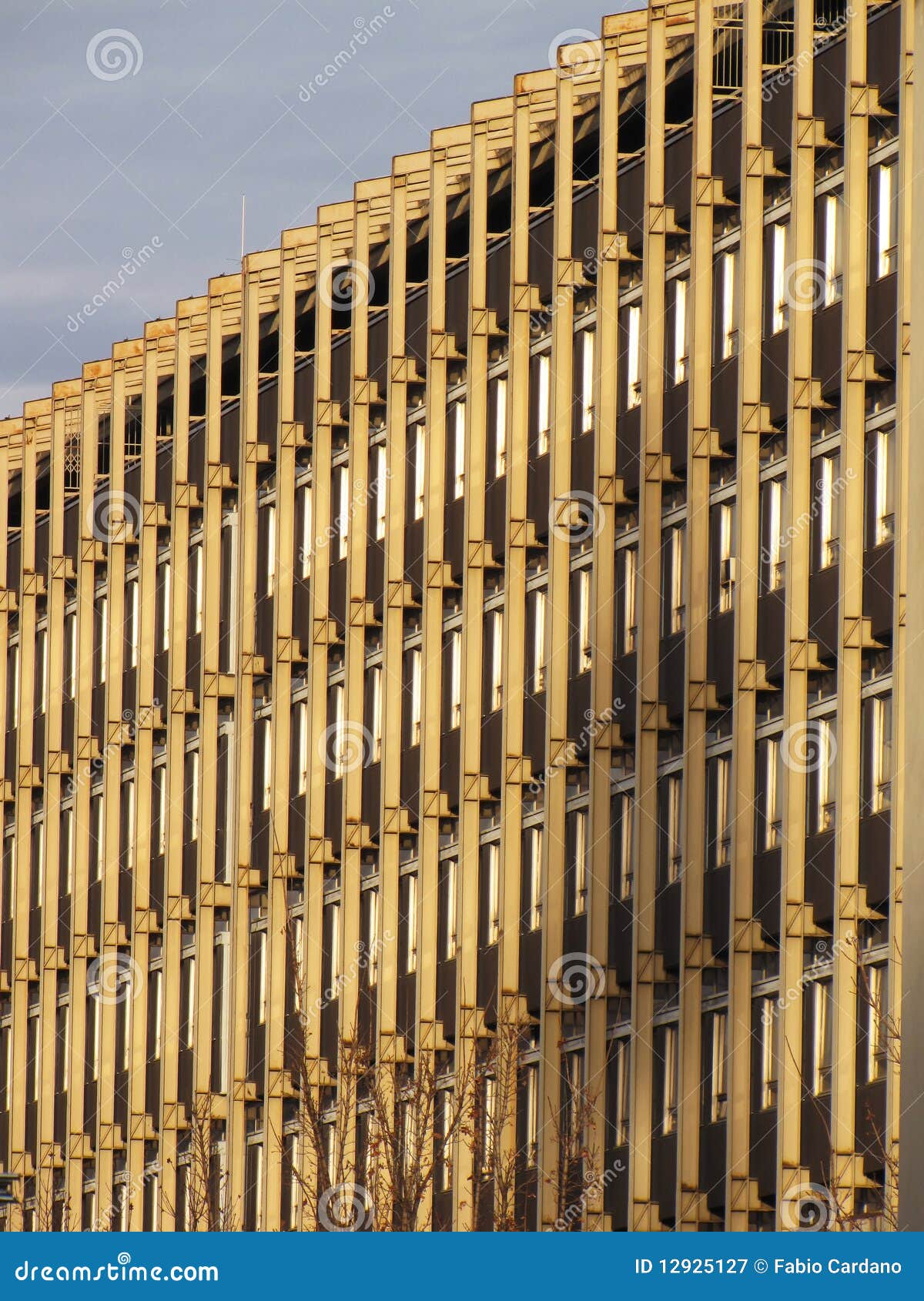 Geometric facade stock image. Image of city, facade, modern - 12925127