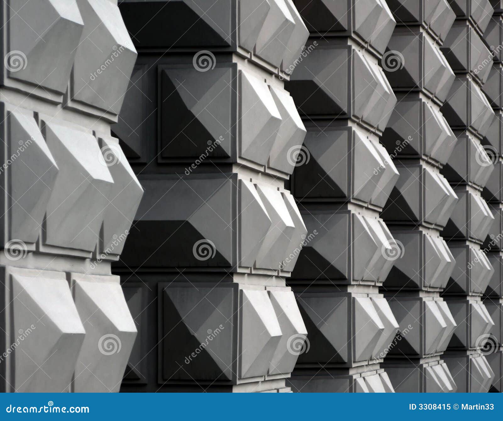 Geometric facade stock image. Image of classical, building - 3308415