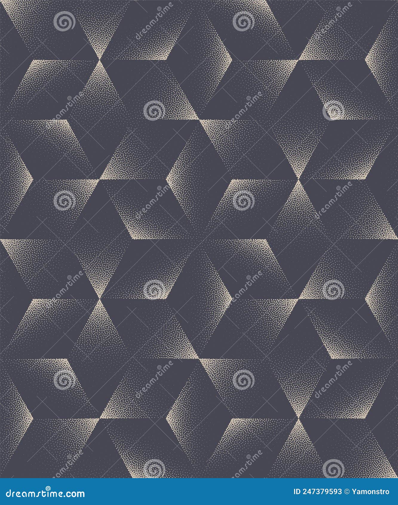 Geometric Facet Structure Seamless Pattern Vector Modern Art Abstract ...