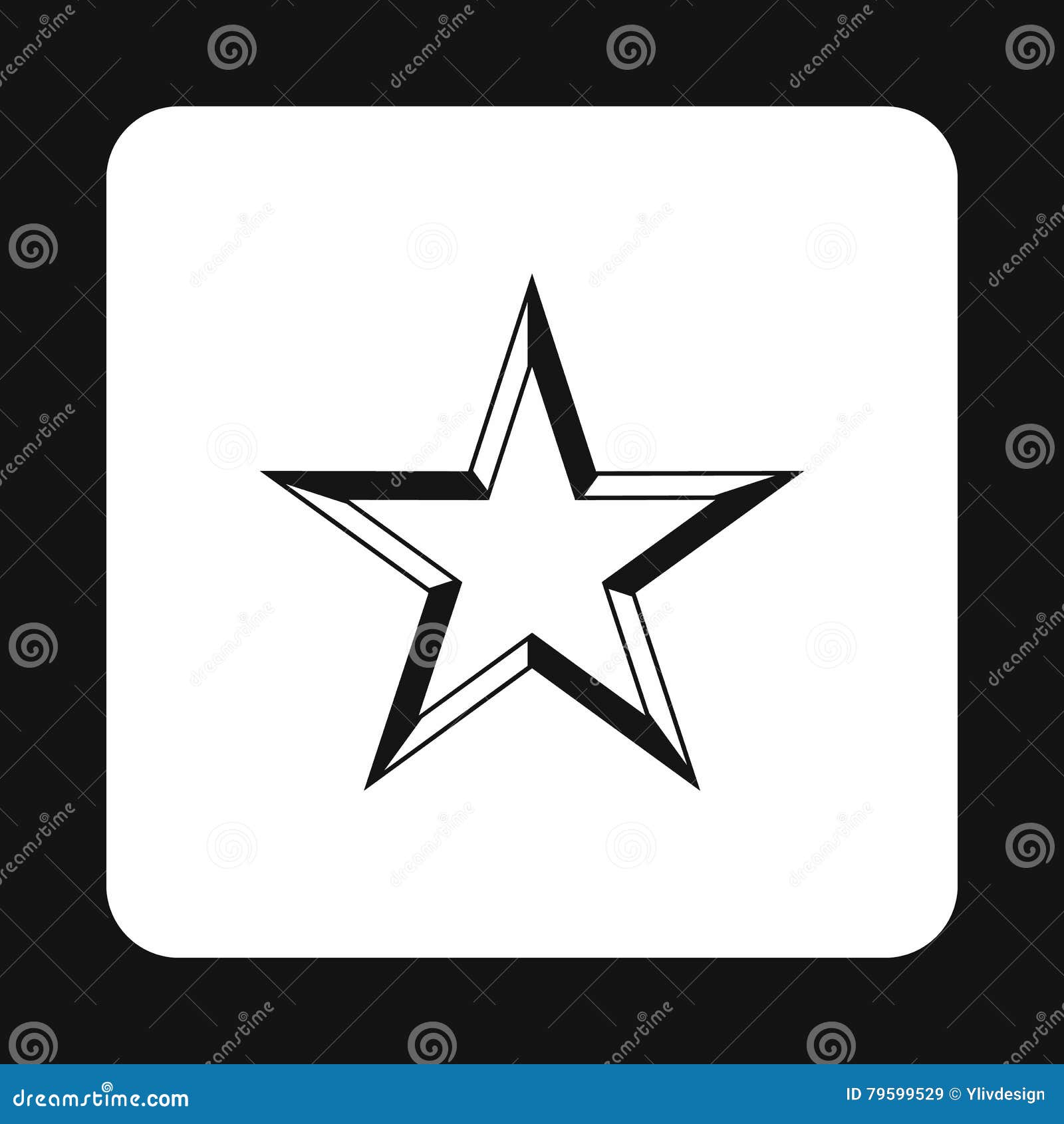 Geometric Figure of Celestial Star Icon Stock Vector - Illustration of ...
