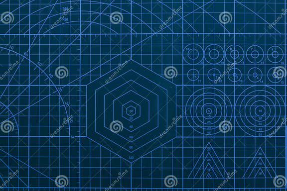 Geometric Figures, Lines and Numbers Stock Illustration - Illustration ...