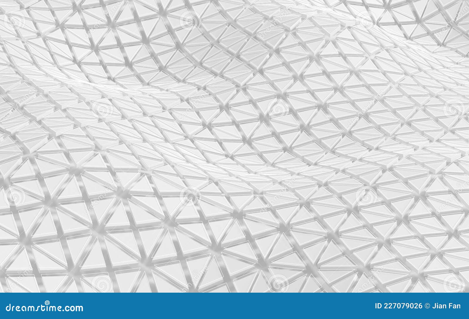 Geometric Figures and Meshes, 3d Rendering Stock Illustration ...