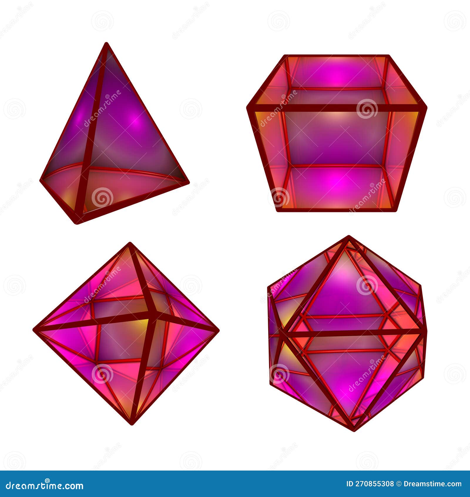 Tetrahedron Platonic Solid Template Paper Model Cartoon Vector ... Tetrahedron Platonic Solid Template Paper Model Cartoon Vector ...