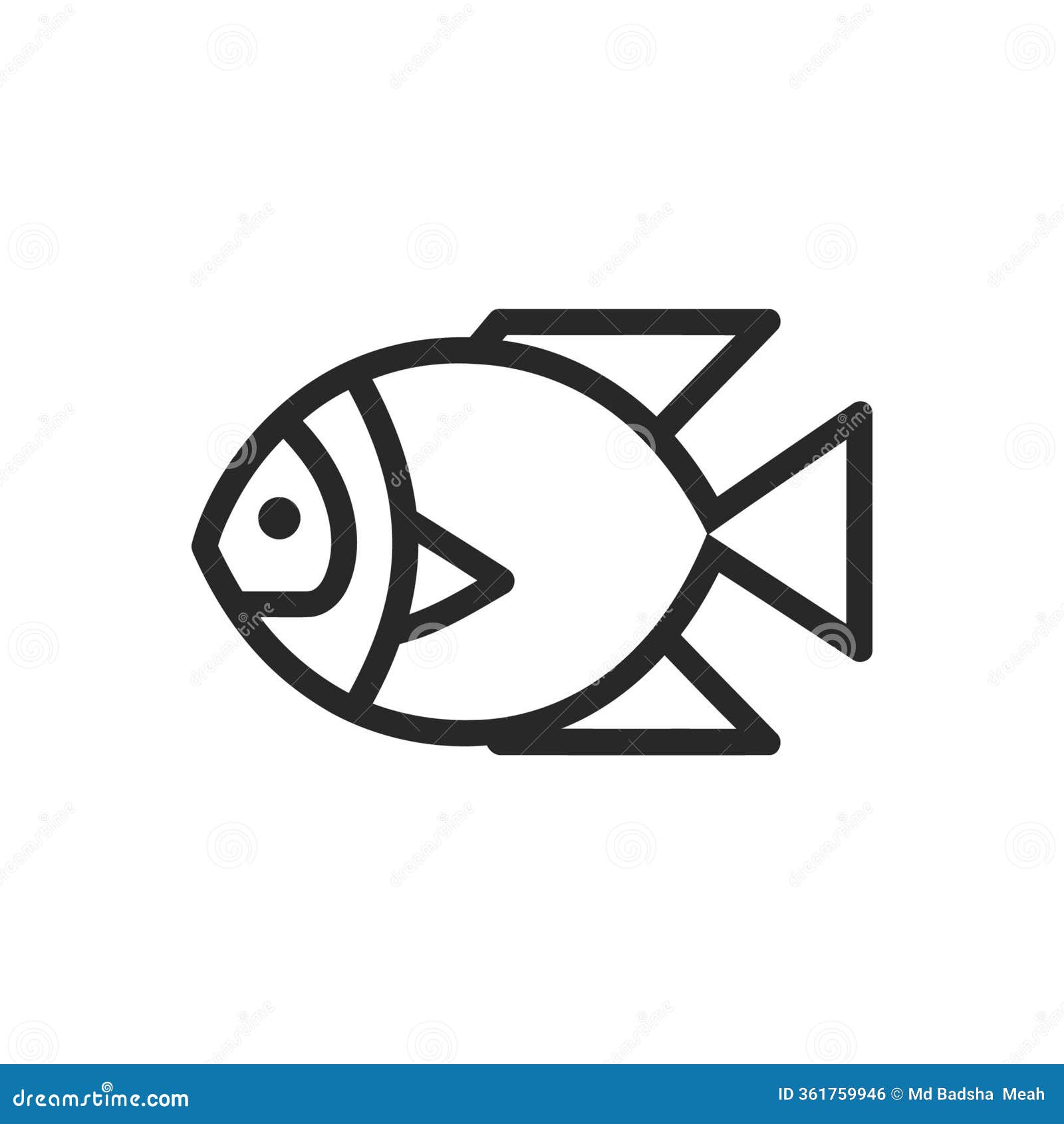 Geometric Fish Scales Pattern Vector Illustration | CartoonDealer.com ...