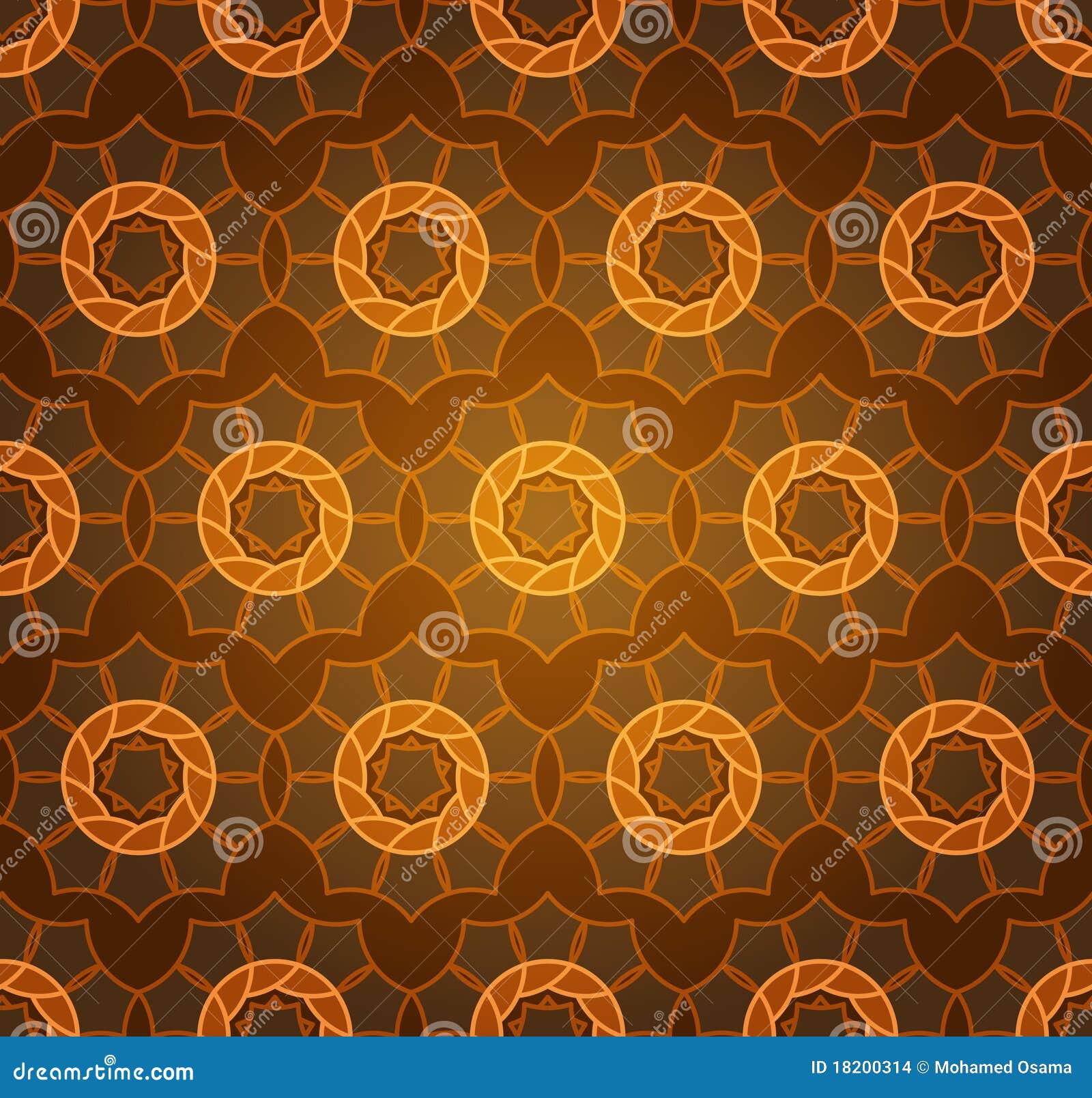 Geometric Flower Wheel Pattern Stock Vector - Illustration of abstract ...