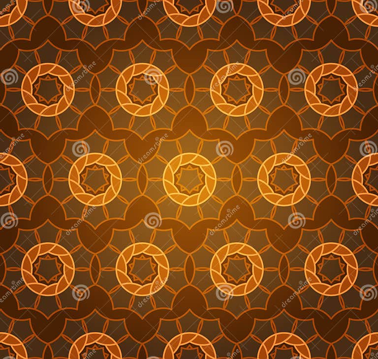Geometric Flower Wheel Pattern Stock Vector - Illustration of abstract ...