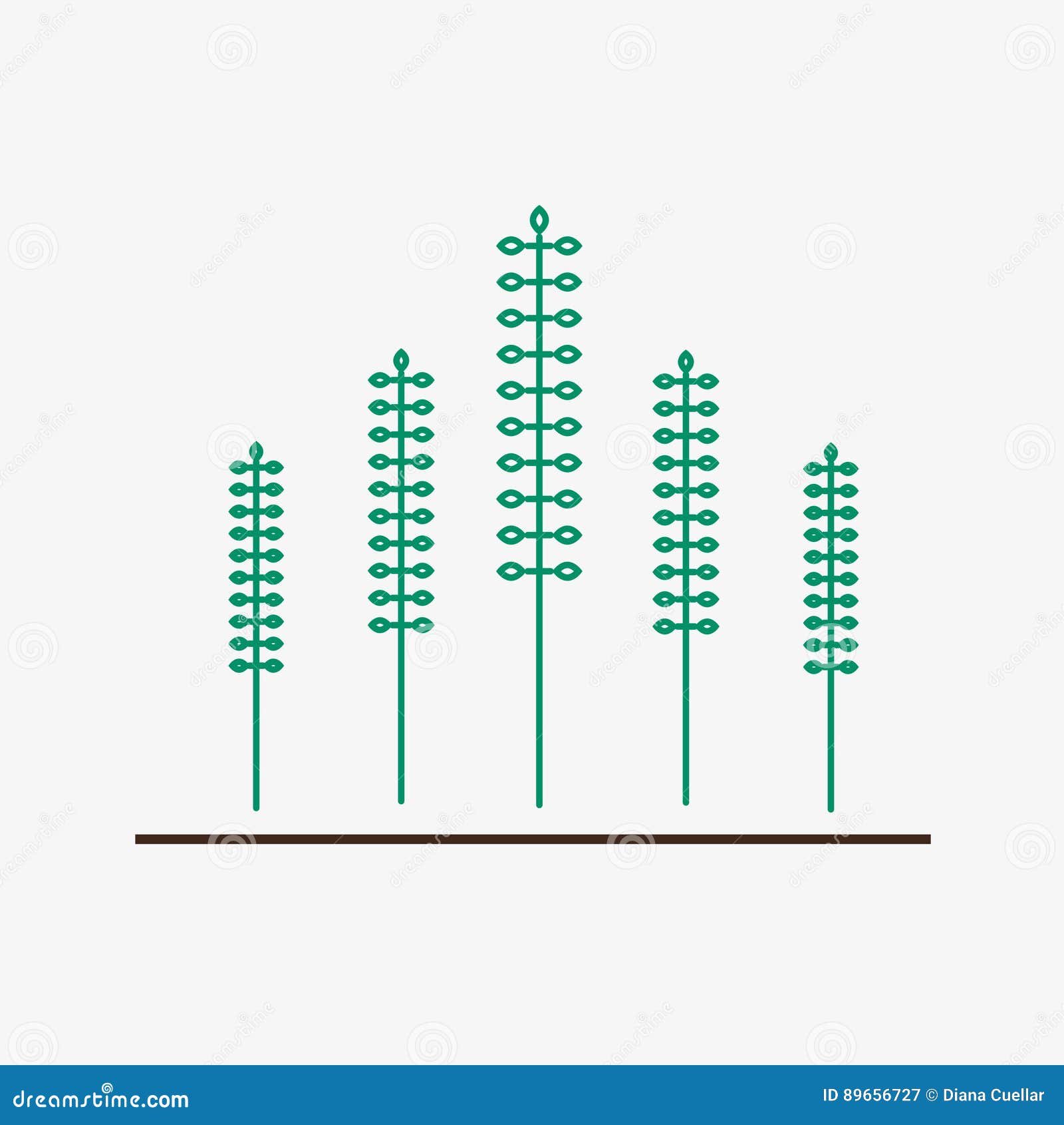 Geometric forest stock vector. Illustration of black - 89656727