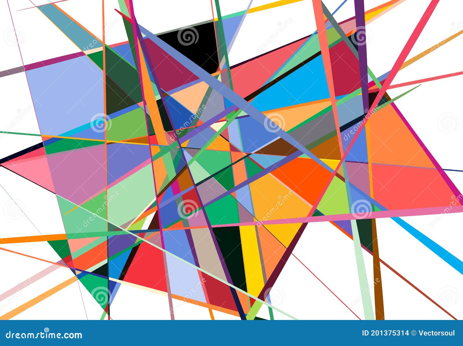 Geometric Formation Mosaic, Tessellation Design Element, Background ...