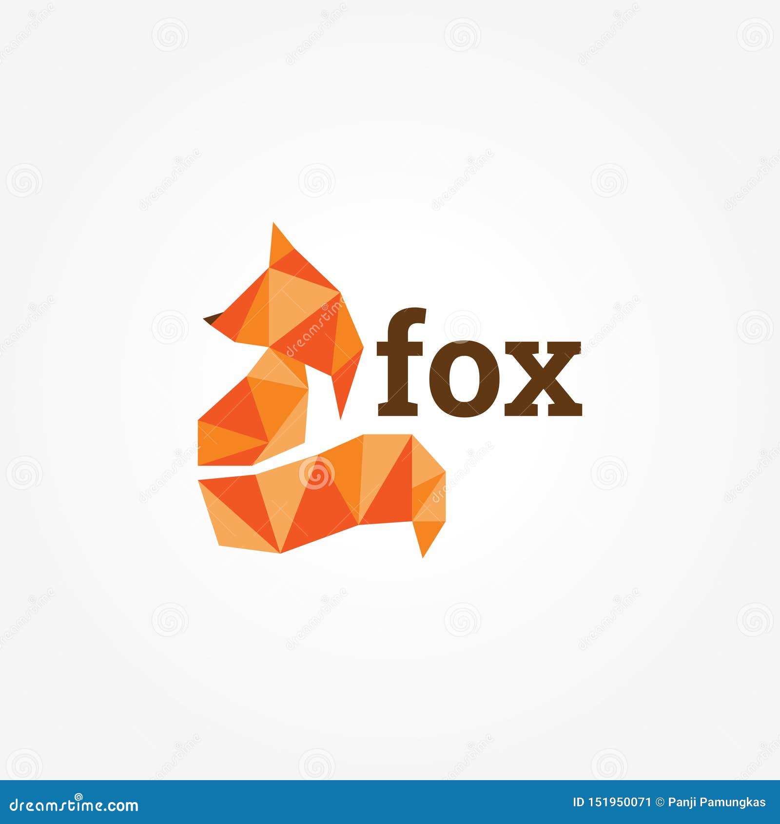 Geometric Fox Logo Sign Symbol Icon Stock Illustration - Illustration ...