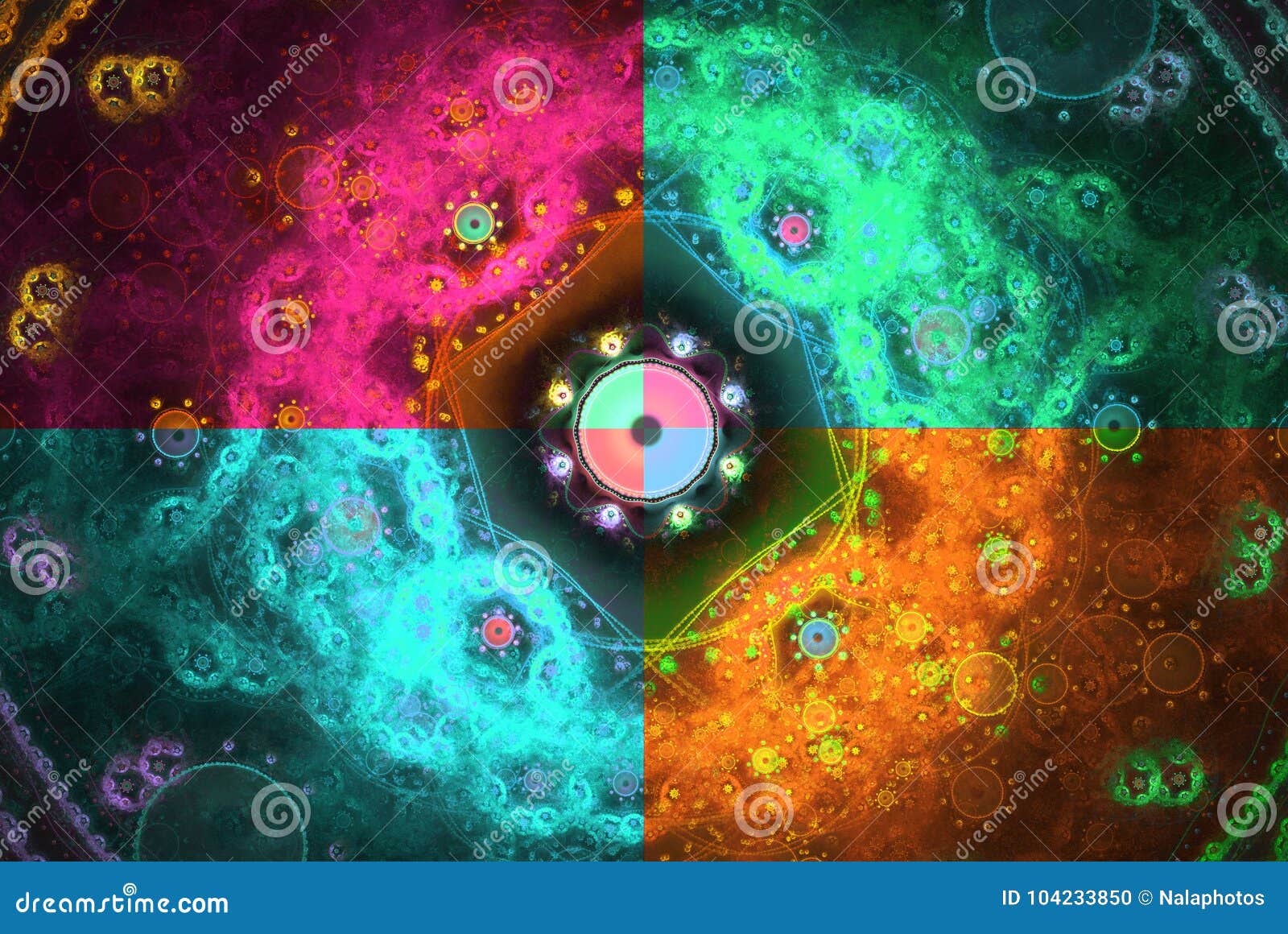 Geometric Fractal Shape Can Illustrate Daydreaming Imagination ...