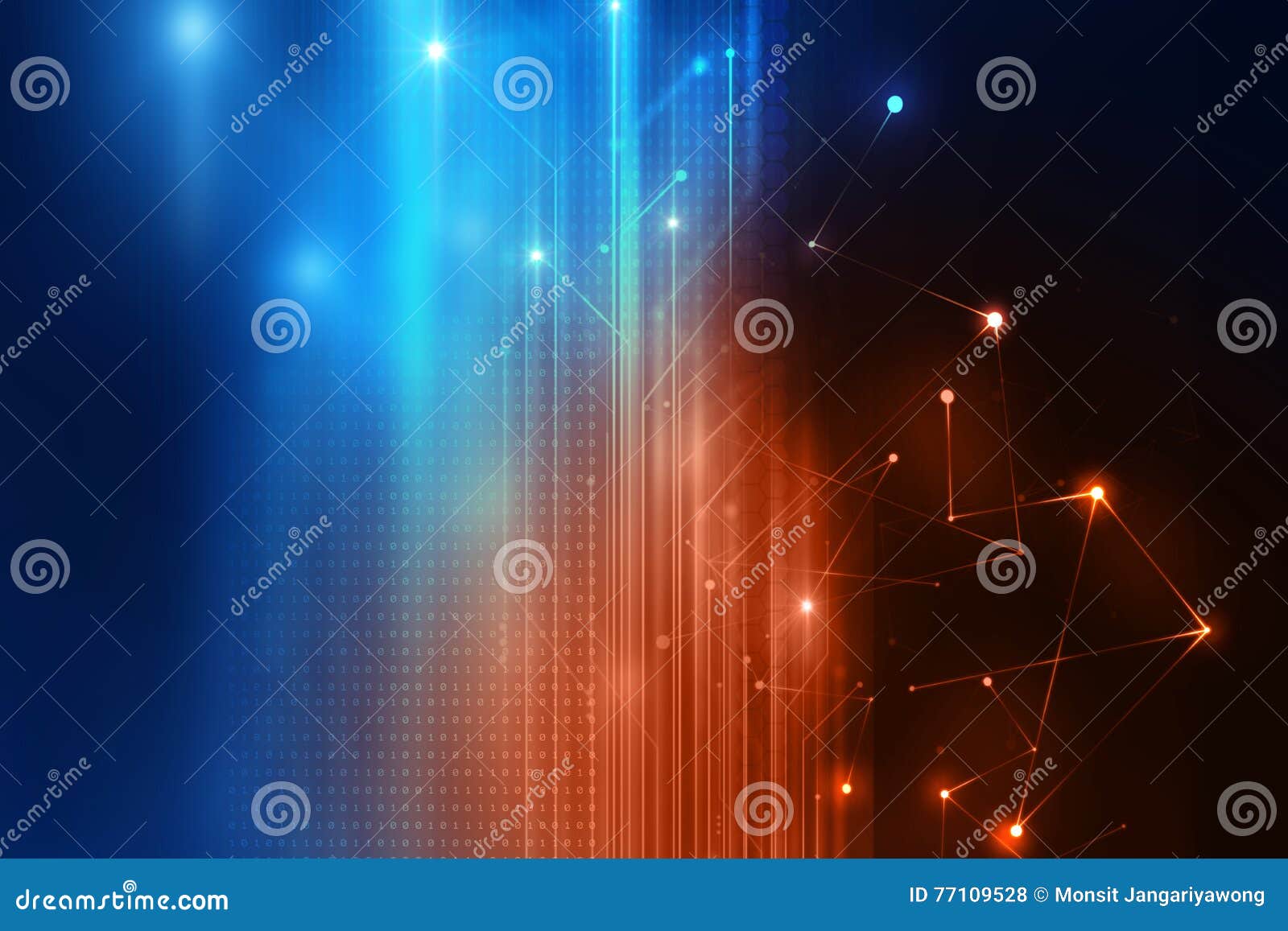 Geometric Fragment Abstract Technology Background Stock Illustration ...