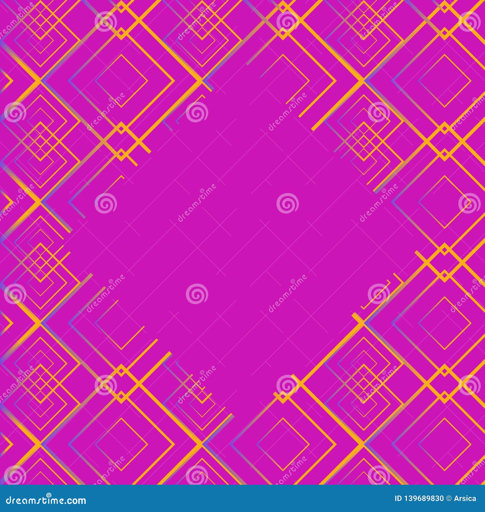 Geometric Frame Simples or Flyer Design. Stock Vector - Illustration of ...