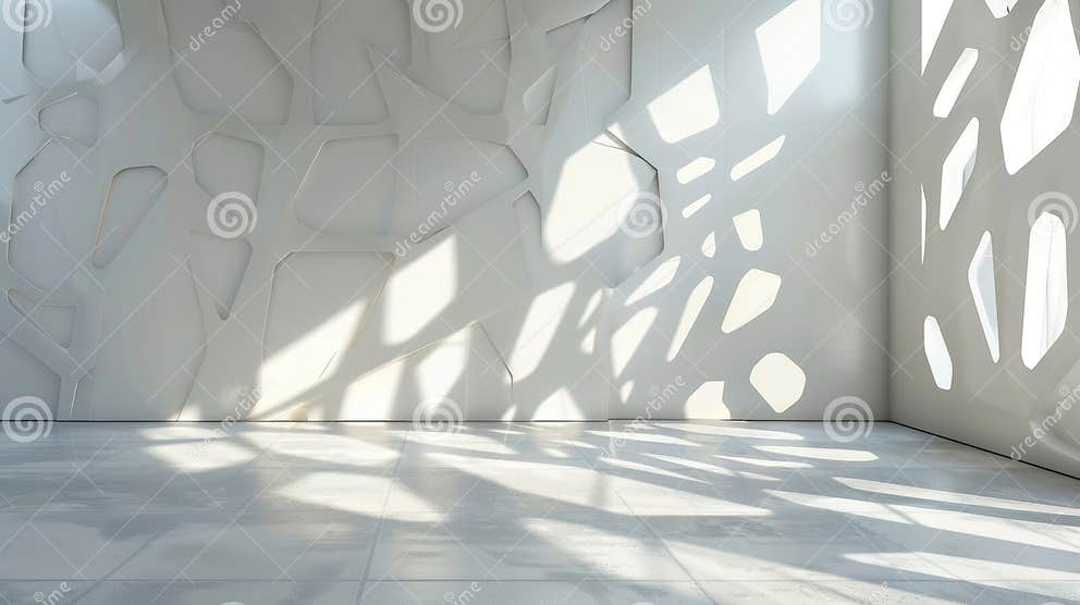 A Geometric Frames Display with a Mix of Open and Solid Shapes ...