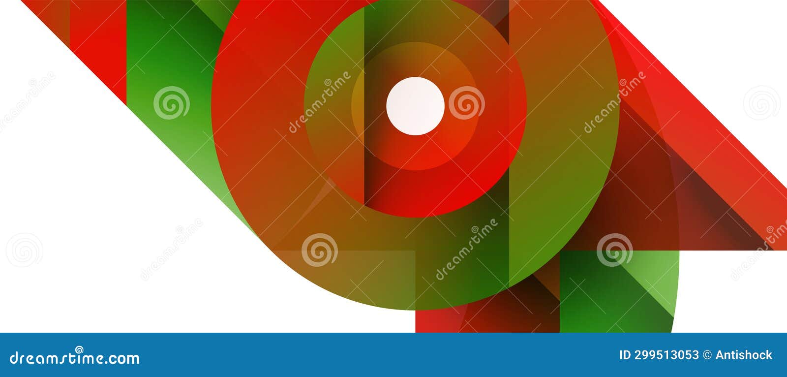 Geometric Fusion - Abstract Harmony of Triangles and Circles in ...