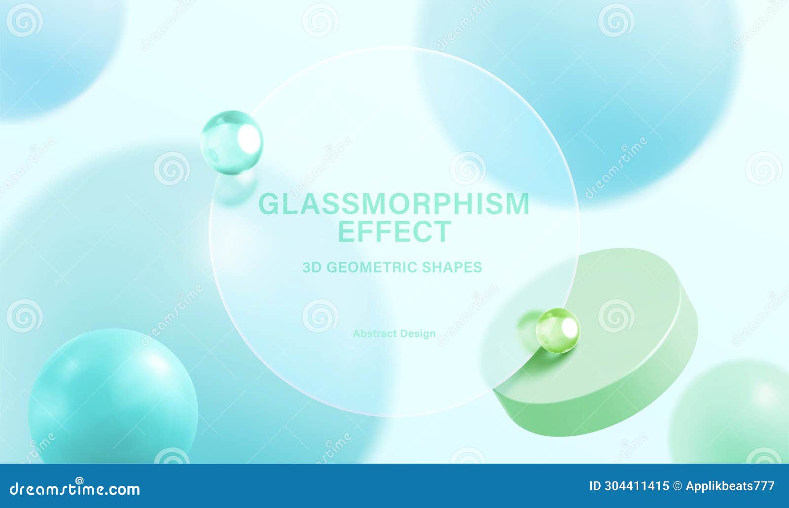 Geometric Glassmorphism Template Stock Vector - Illustration of pearl ...