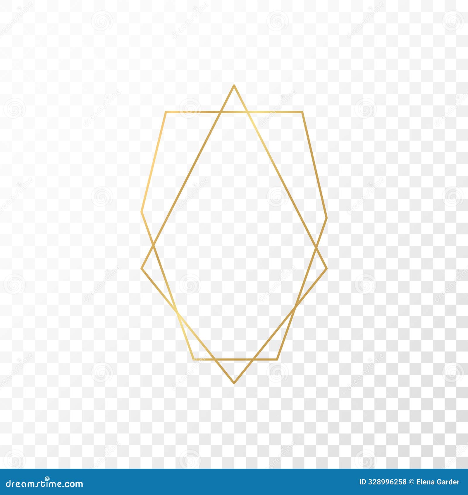 Golden Shape Logo Premium Vector | CartoonDealer.com #184280608