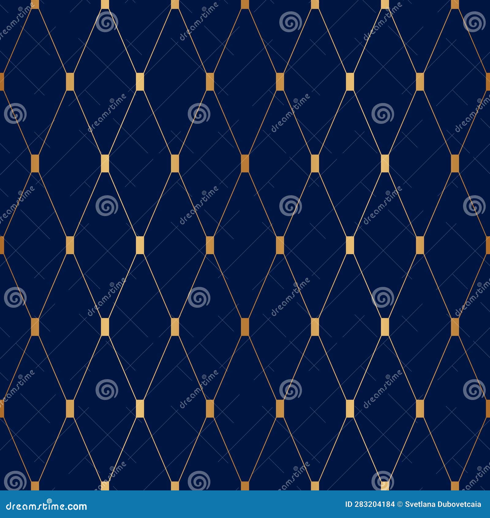 Golden Geometry: A Mesmerizing Interplay Of Overlapping Polygons Stock ...