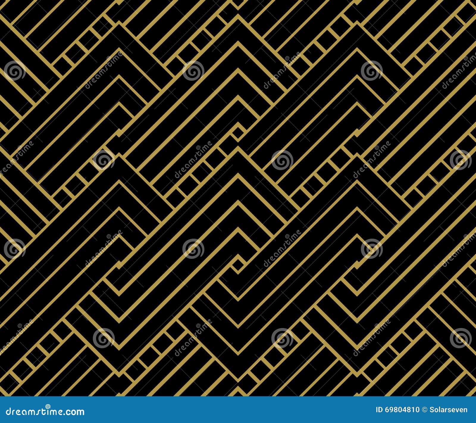 Geometric Gold Shapes Background Stock Vector - Illustration of ...