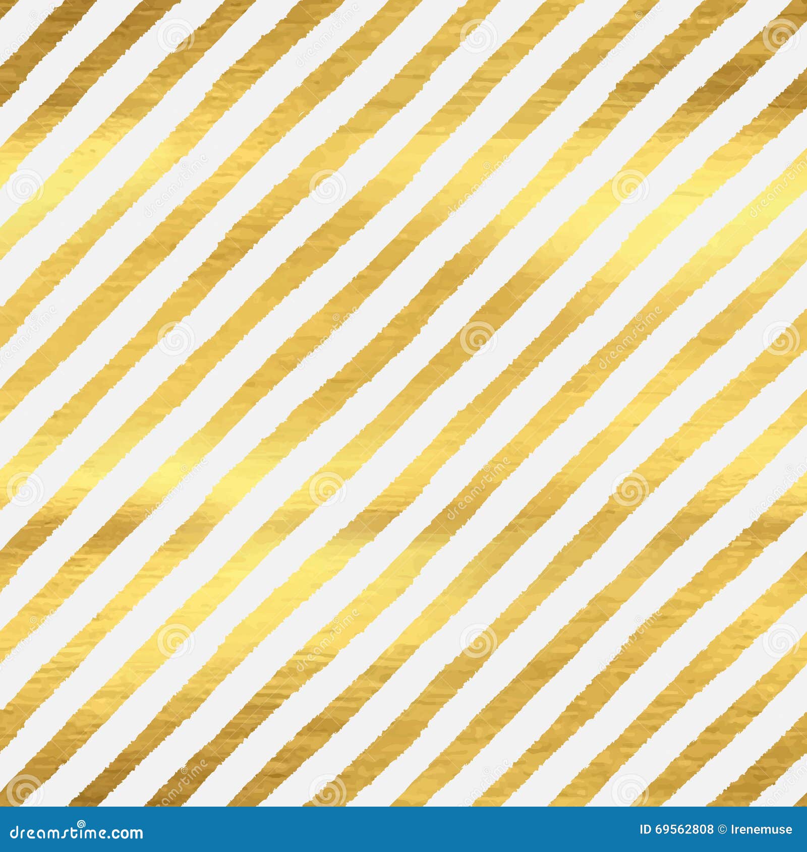 Geometric Golden Stripes Seamless Pattern Stock Vector - Illustration ...