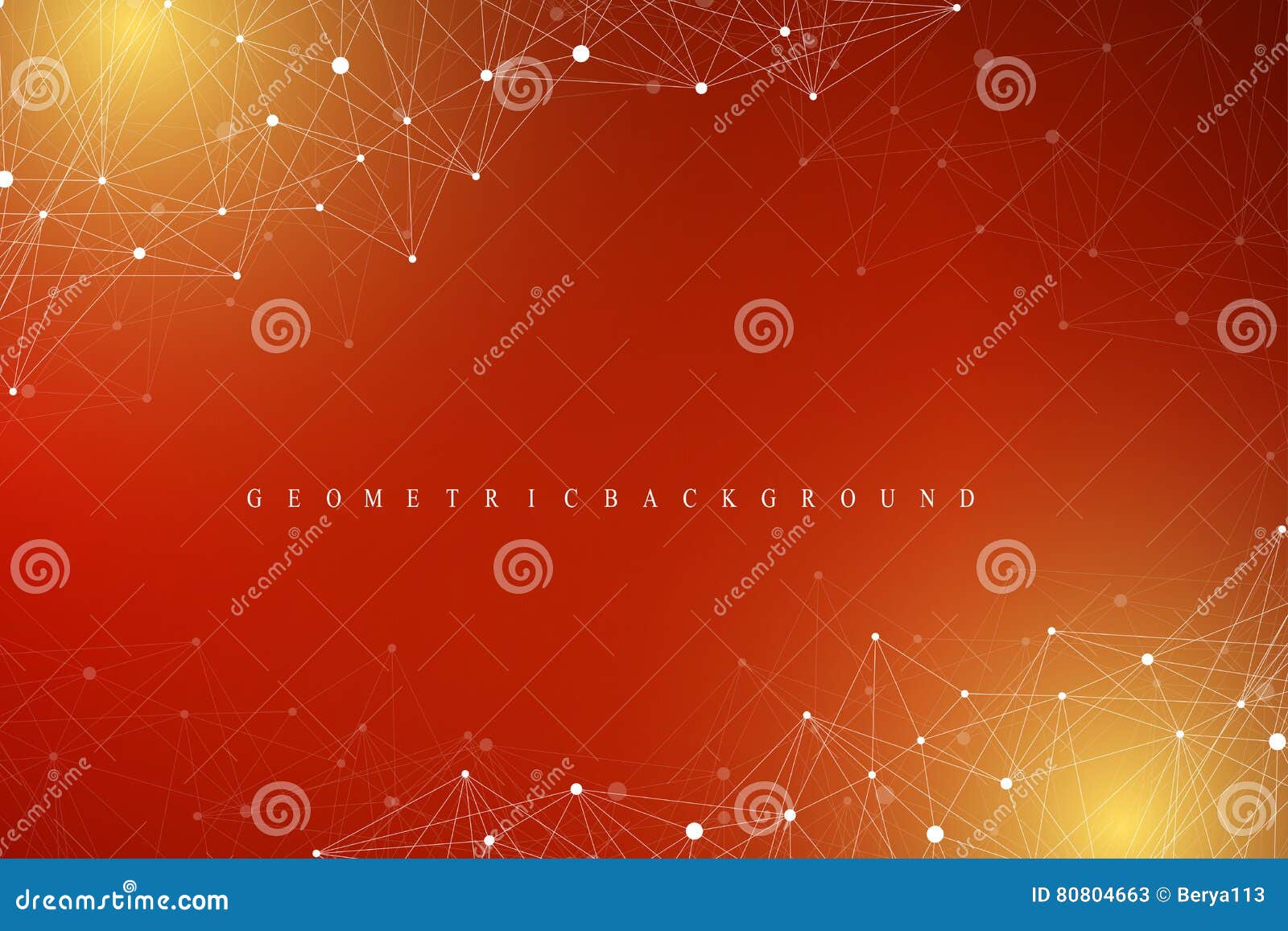 Geometric Graphic Background Molecule and Communication. Big Data ...