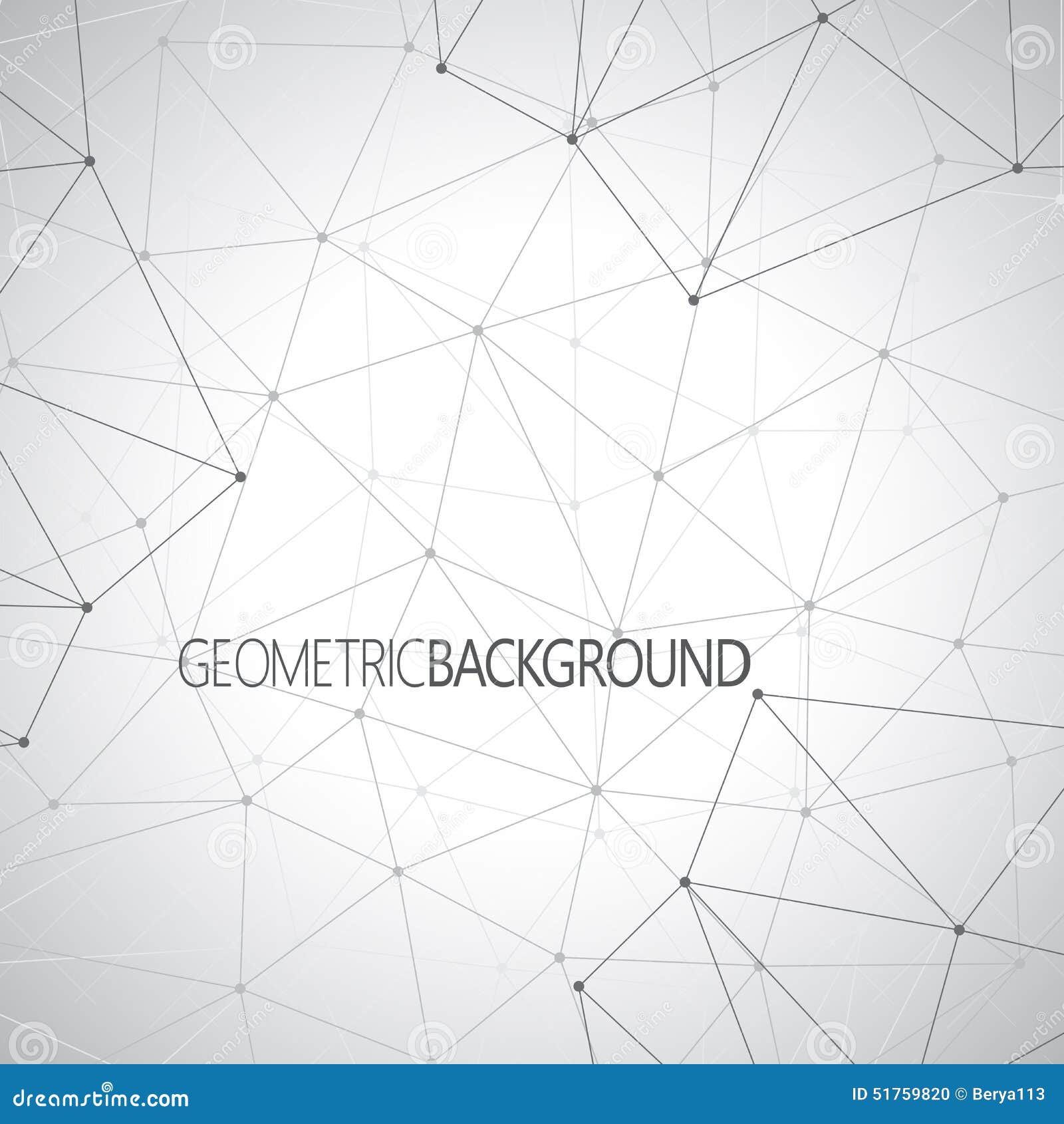 Geometric Gray Background. Molecule and Stock Vector - Illustration of ...