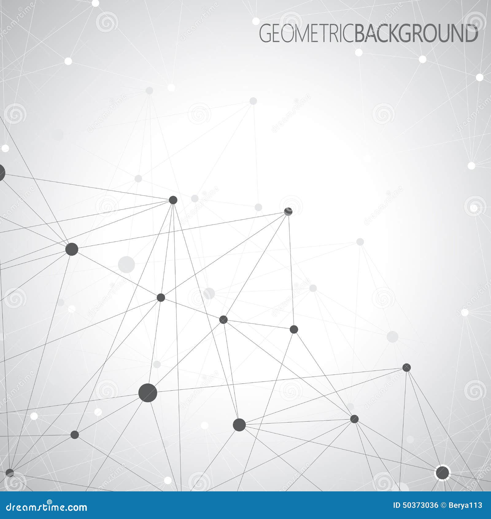 Geometric Gray Background Molecule and Communication for Your Design ...