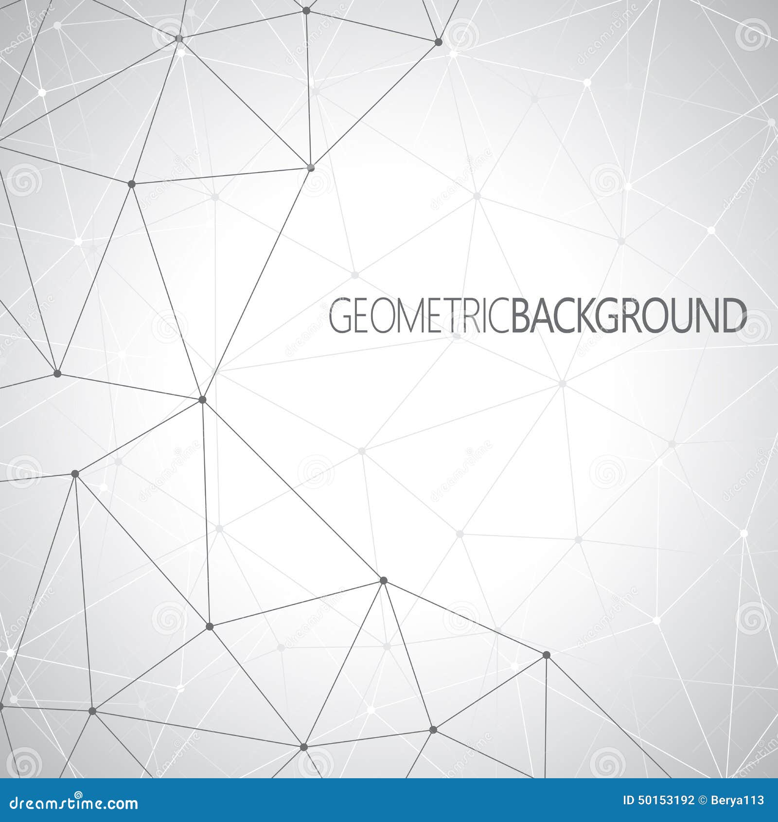 Geometric Gray Background for Your Design and Your Stock Vector ...