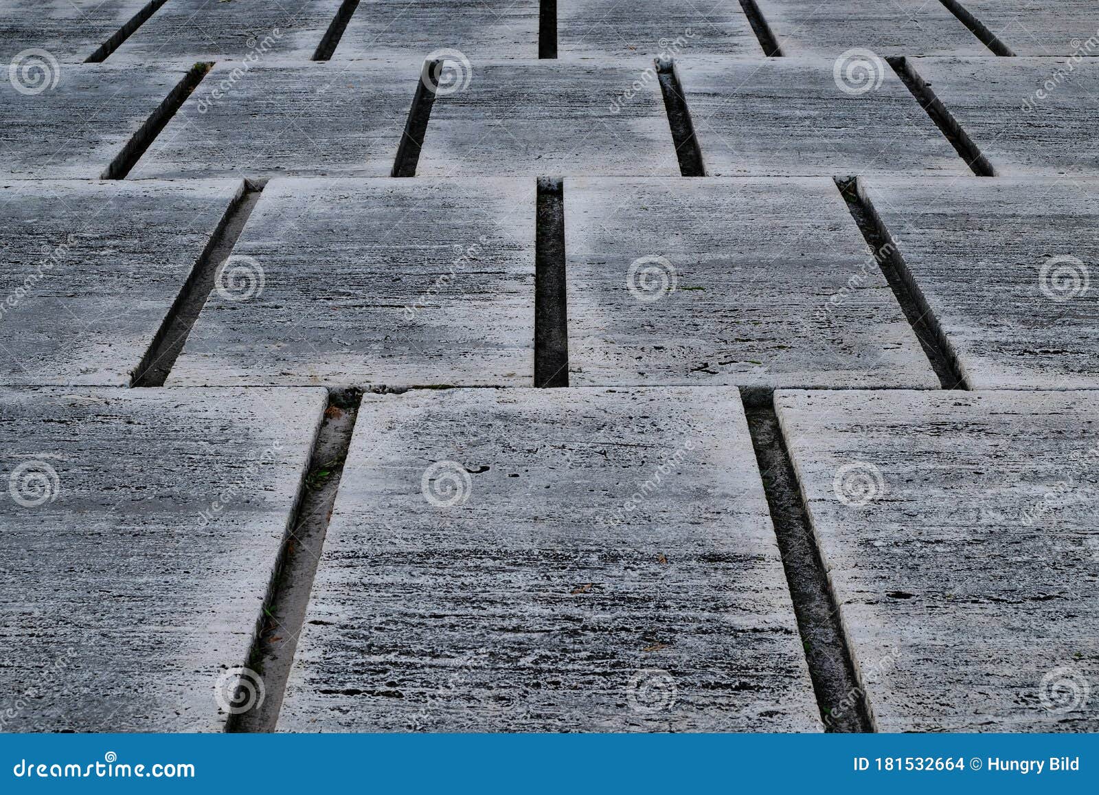 Geometric Gray Tiles of a Stone Floor Pattern Stock Photo - Image of ...