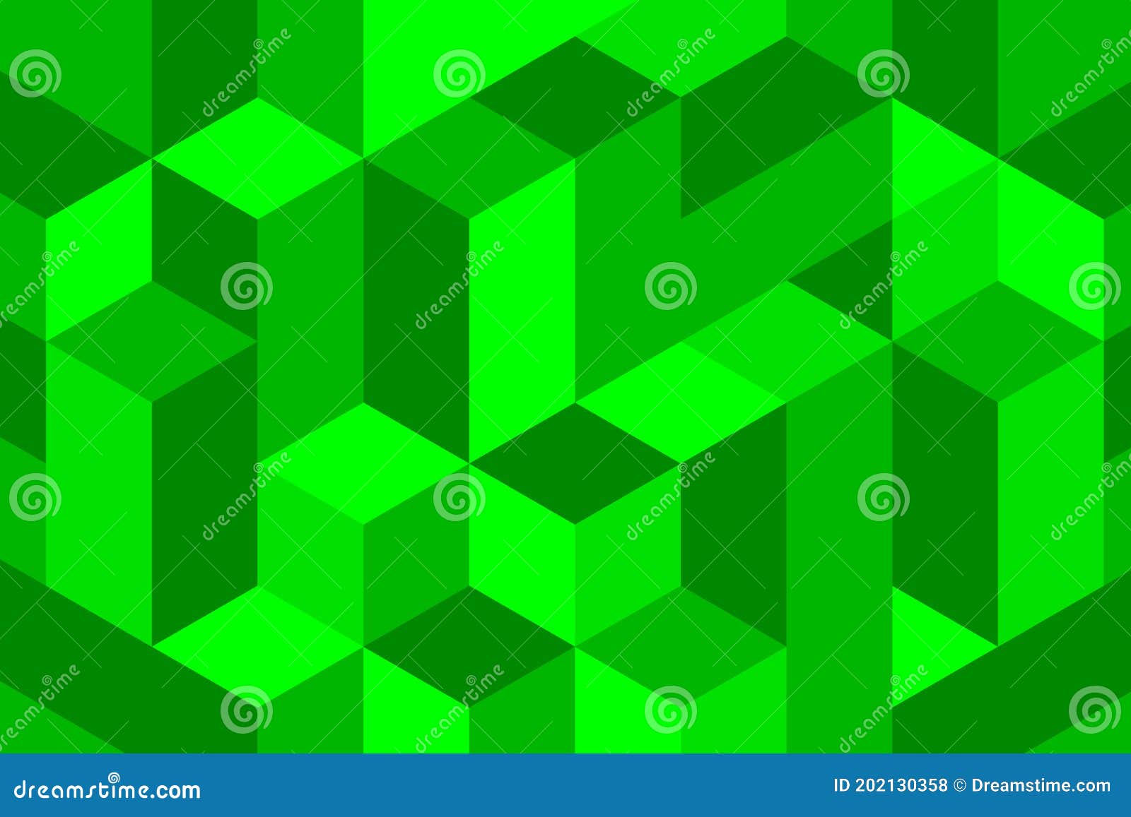 Geometric Green Abstract Background. Vector Illustration. Stock Vector ...