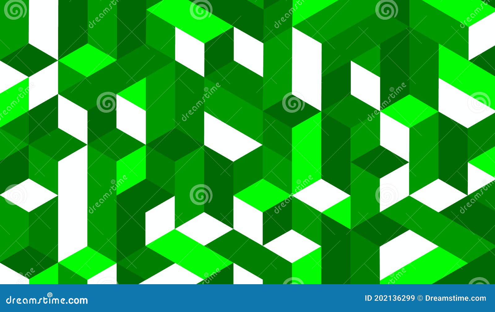 Geometric Green Abstract Background. Vector Illustration. Stock Vector ...