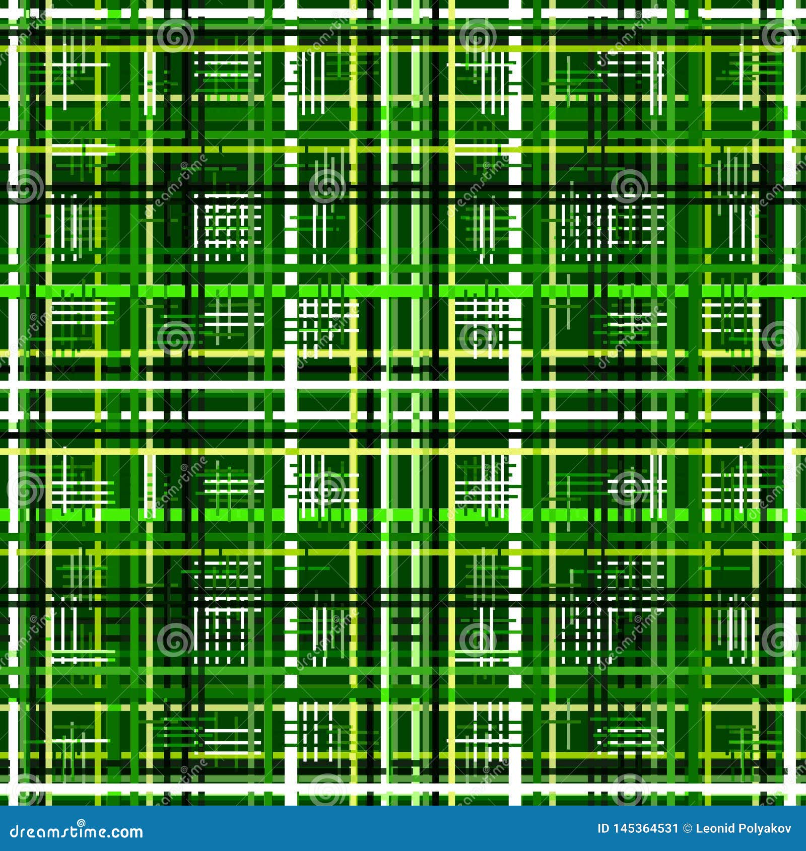 Geometric Green Pattern of Lines Illustration Stock Illustration ...