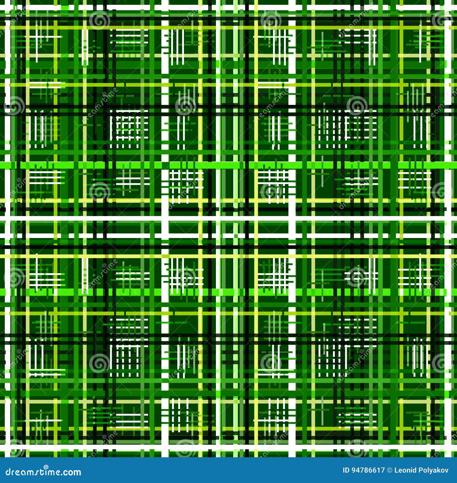 Geometric Green Pattern of Lines Vector Illustration Stock Vector ...