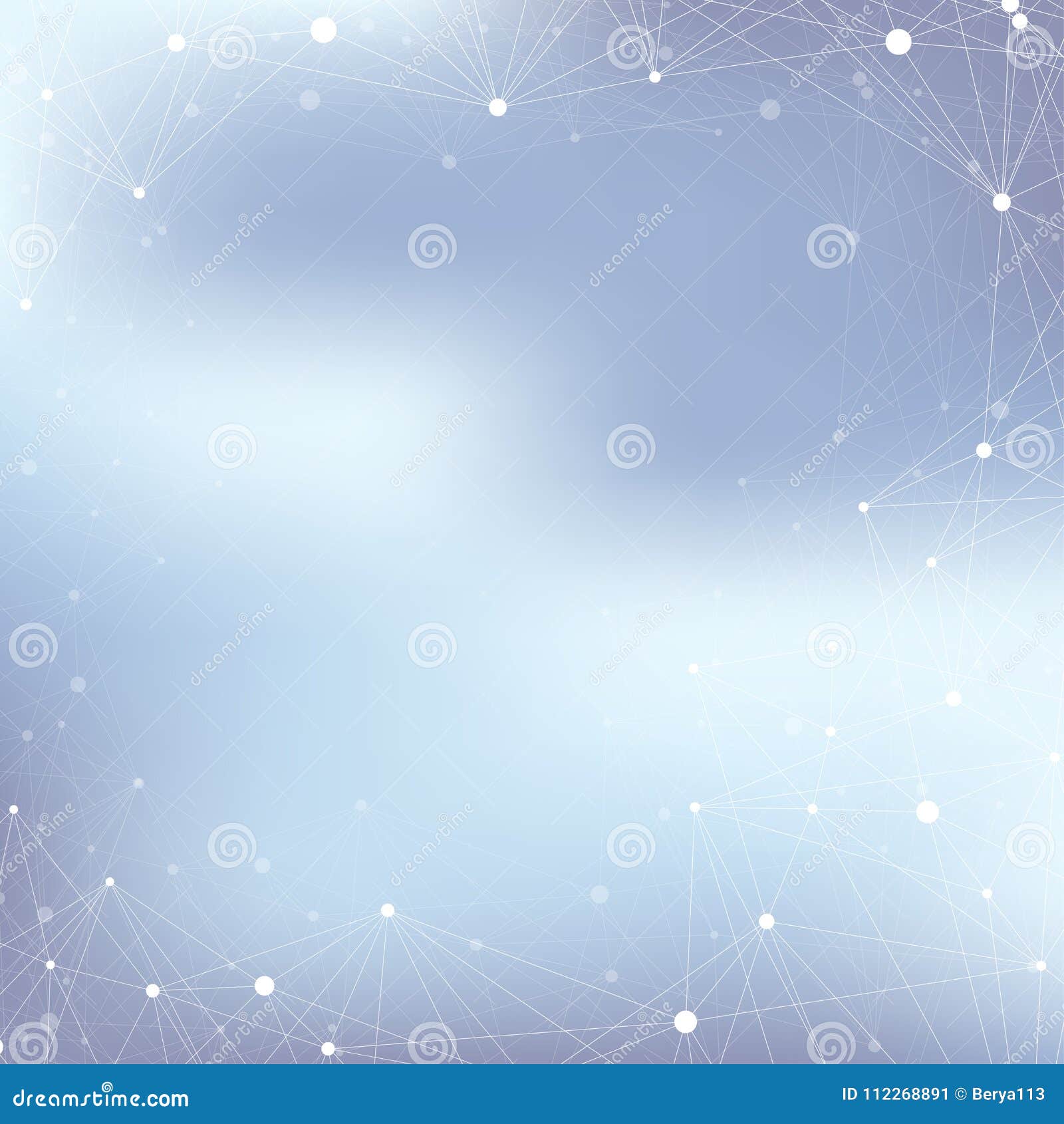 Geometric Grey Background Molecule and Communication . Connected Lines ...