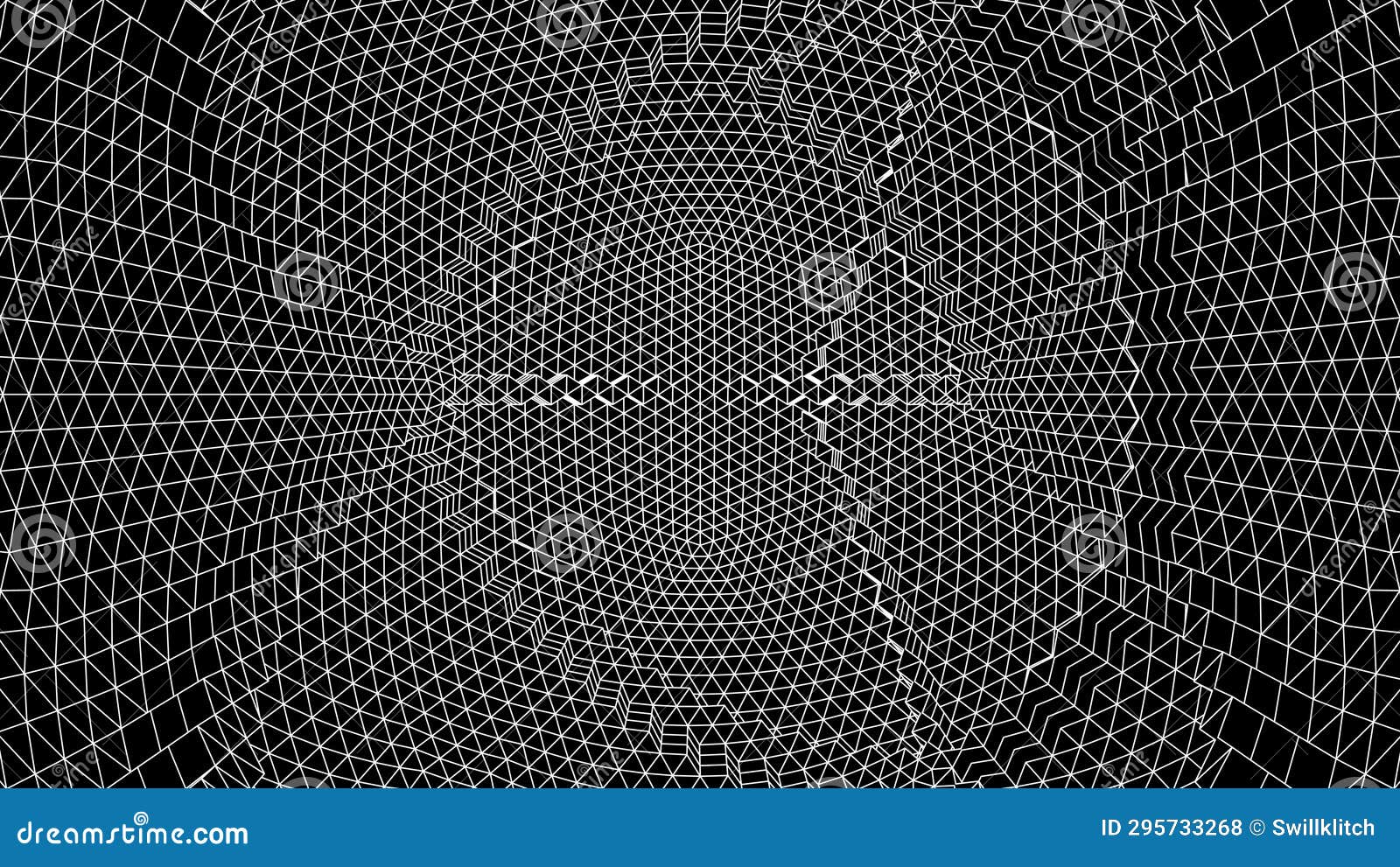 Geometric Grid Background with 80s Styled Mesh. Cyberpunk Abstract ...