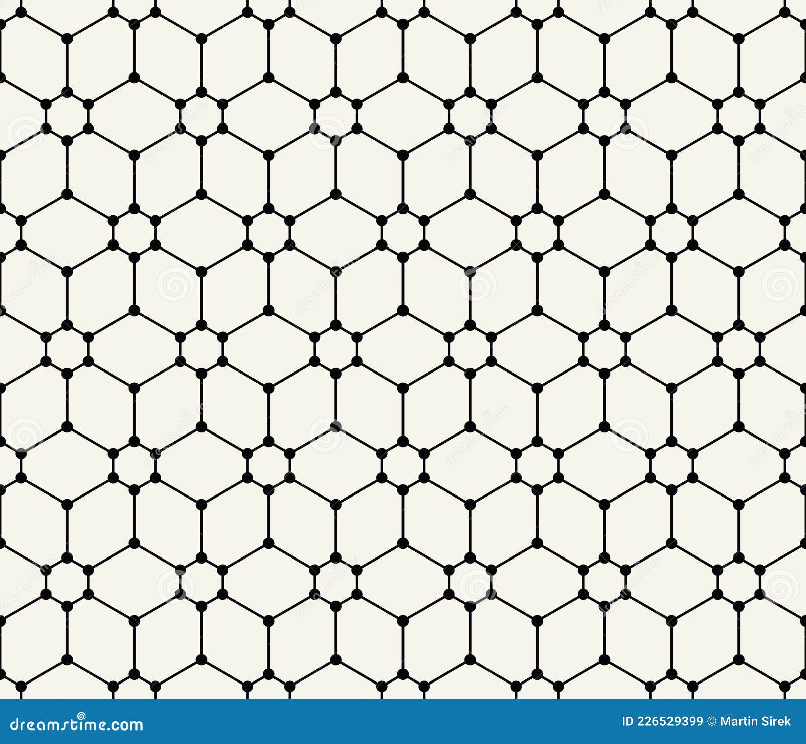 Geometric Grid Graphic Deco Floral Pattern Print Stock Vector ...