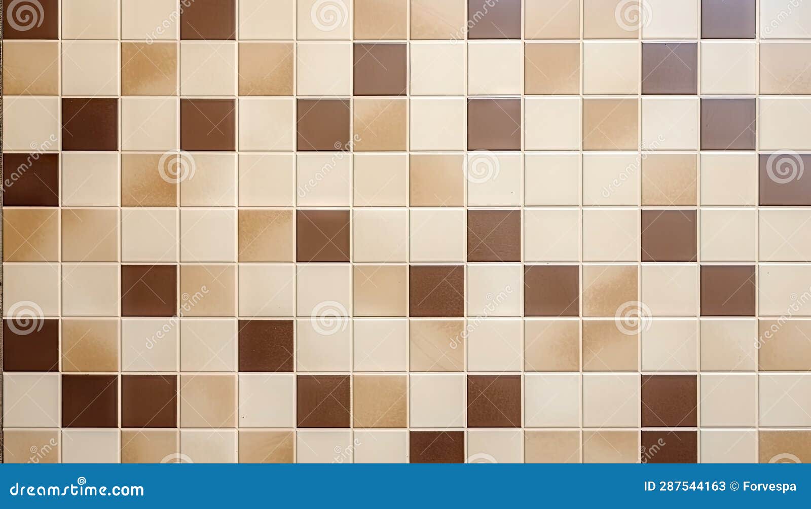 Geometric Grid Pattern Light Cream Ceramic Tile Wall Texture Stock ...