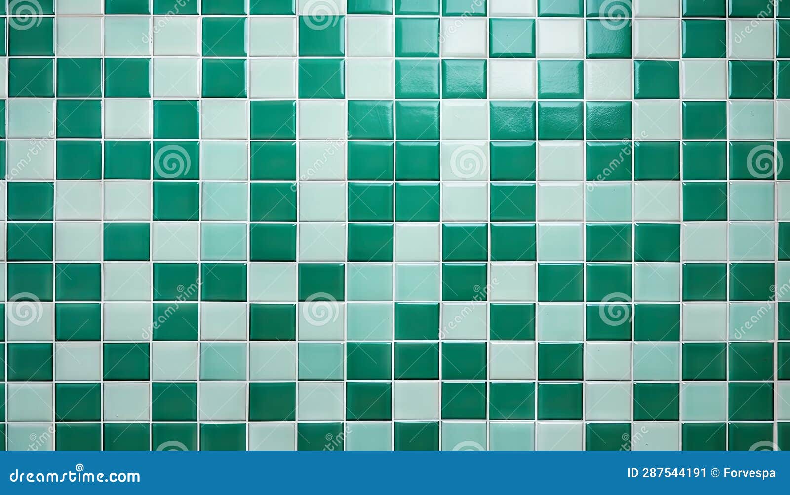 Geometric Grid Pattern Light Green Ceramic Tile Wall Texture Stock ...