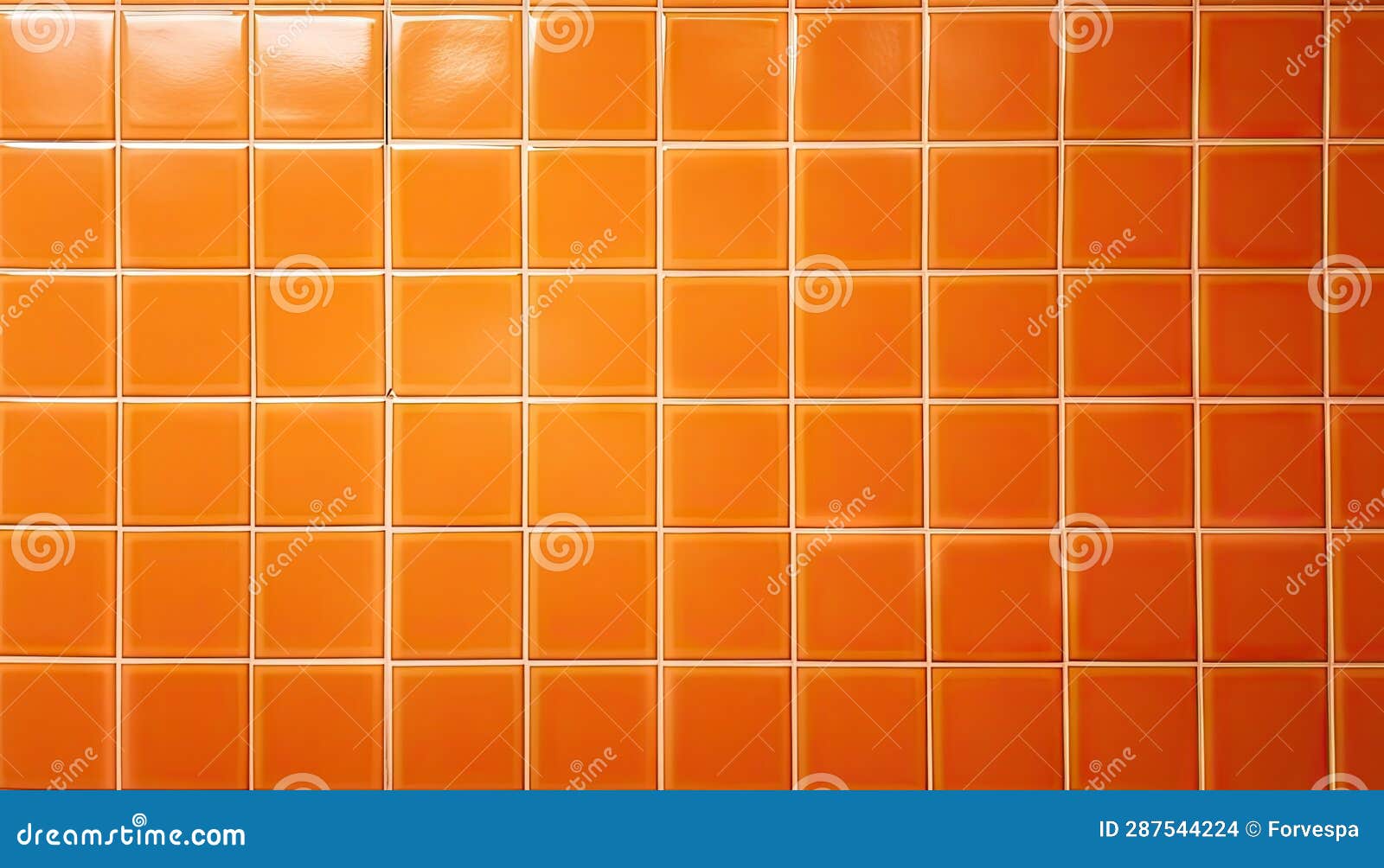 Geometric Grid Pattern Light Orange Ceramic Tile Wall Texture Stock ...