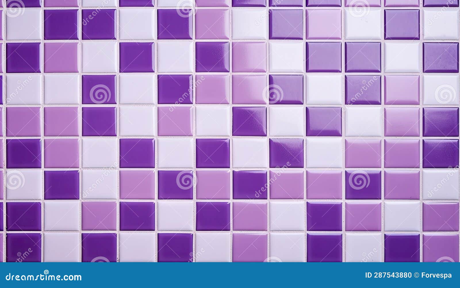Geometric Grid Pattern Light Purple Ceramic Tile Wall Texture Stock ...