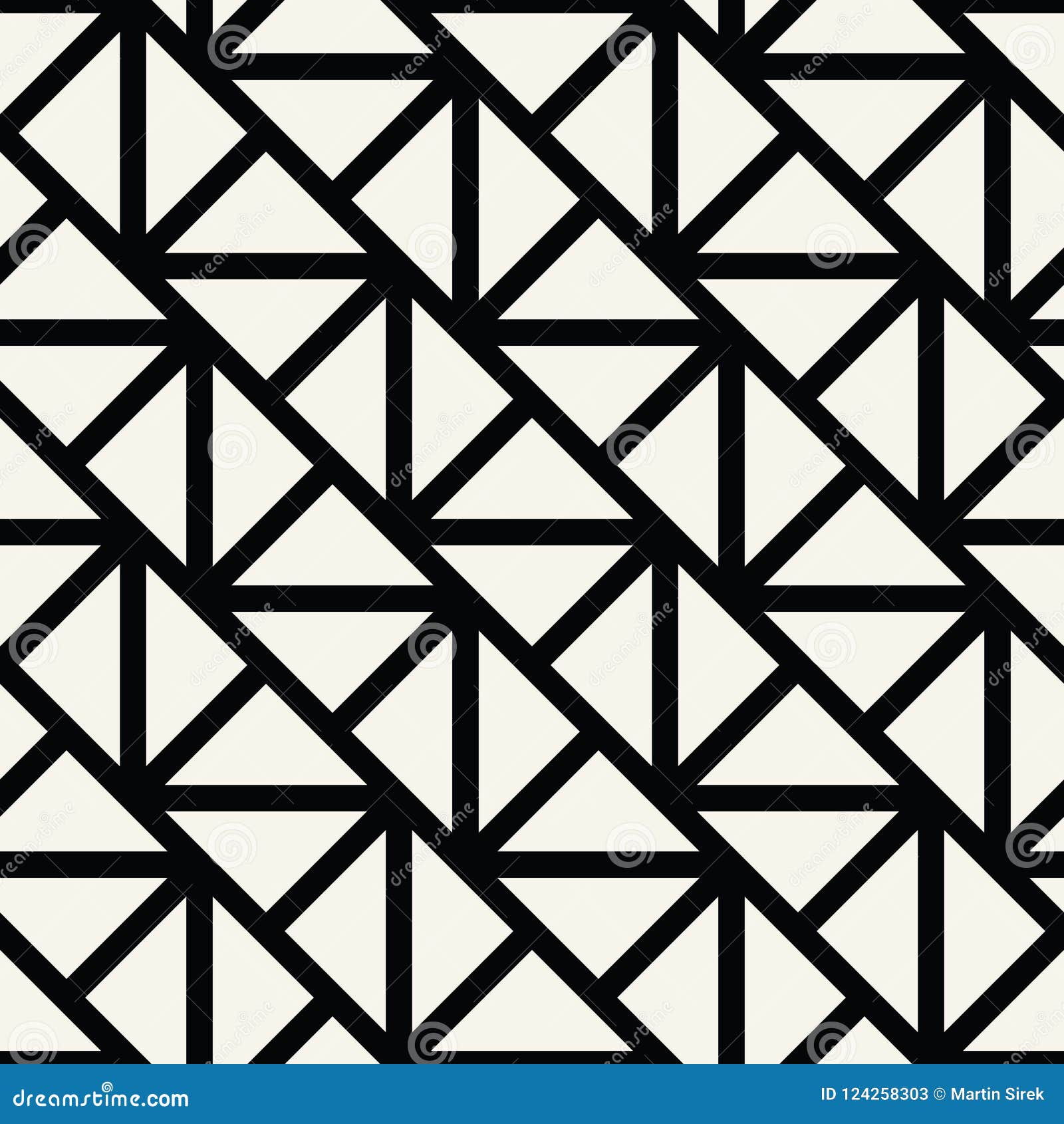 Geometric Grid Triangle Minimal Graphic Vector Pattern Stock Vector ...