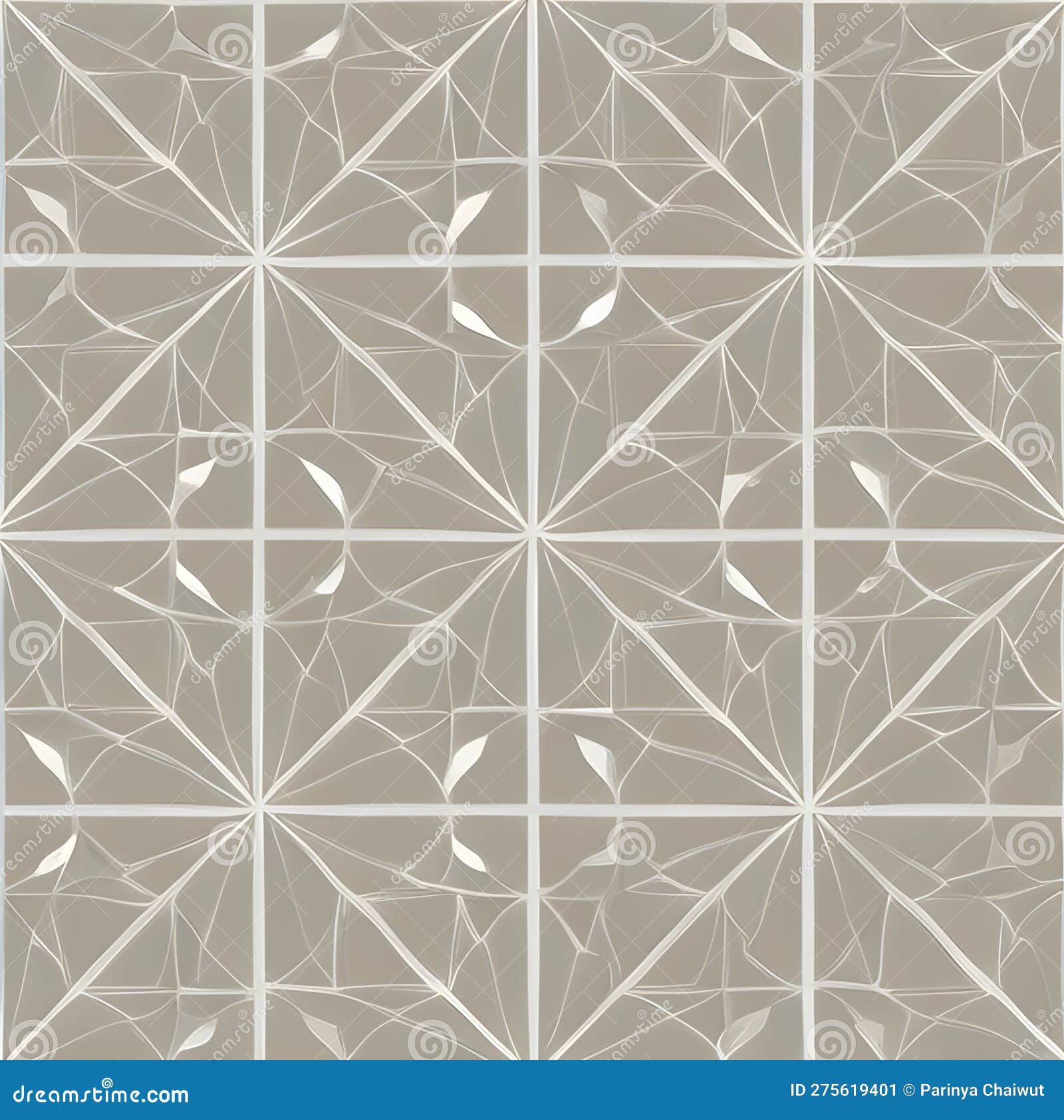 Geometric Harmony, Generative AI Stock Illustration - Illustration of ...