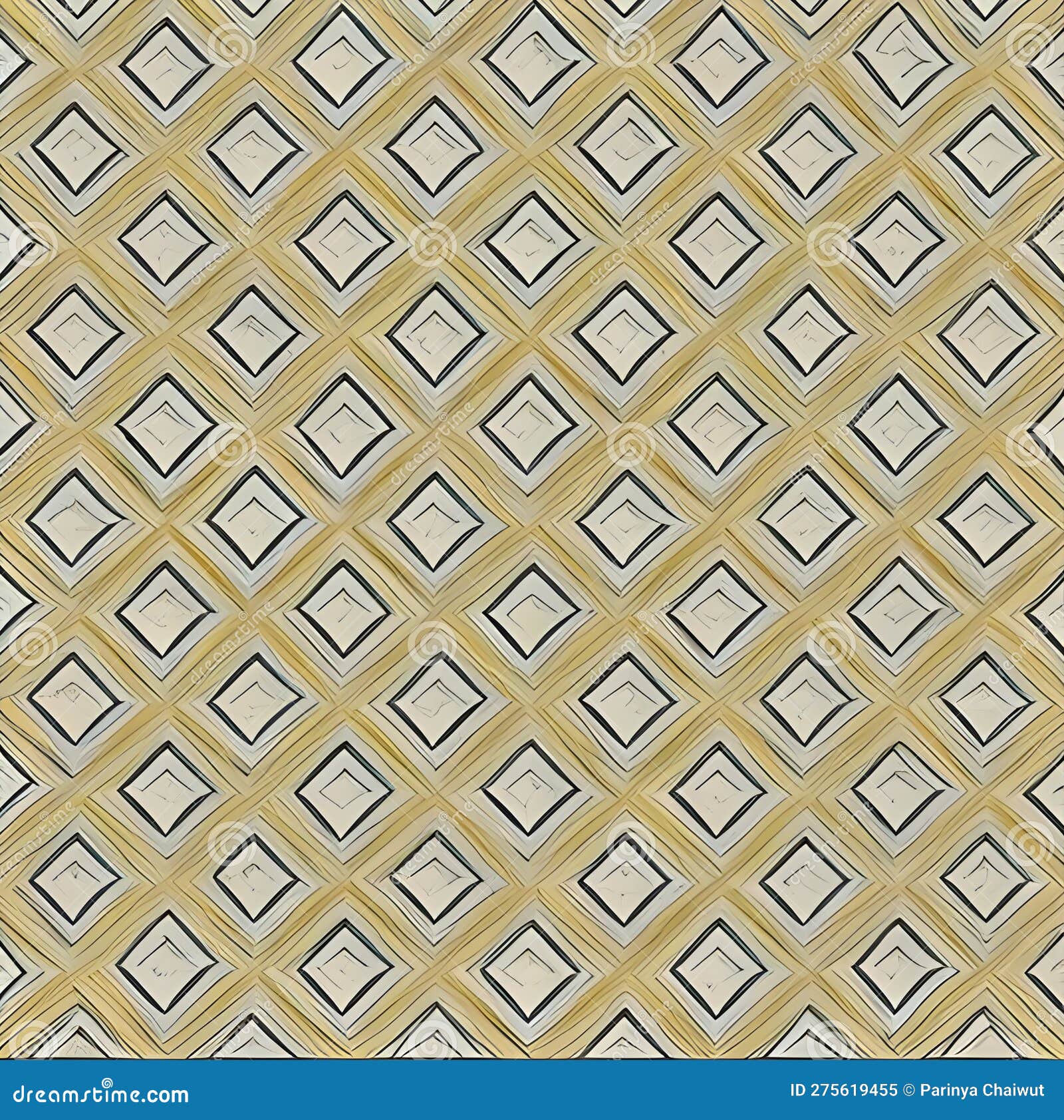 Geometric Harmony, Generative AI Stock Illustration - Illustration of ...