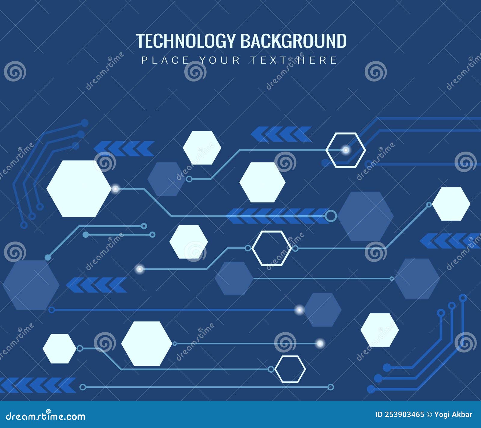 Geometric Hexagon Line and Dot Pattern.White Vector Hexagon Connection ...
