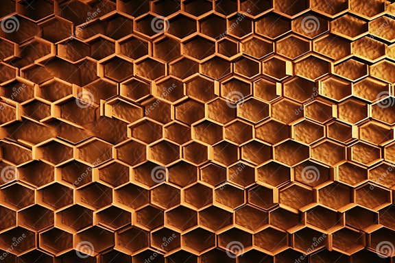 Geometric Hexagon Pattern, a Repeating Design Made Up of Hexagons ...