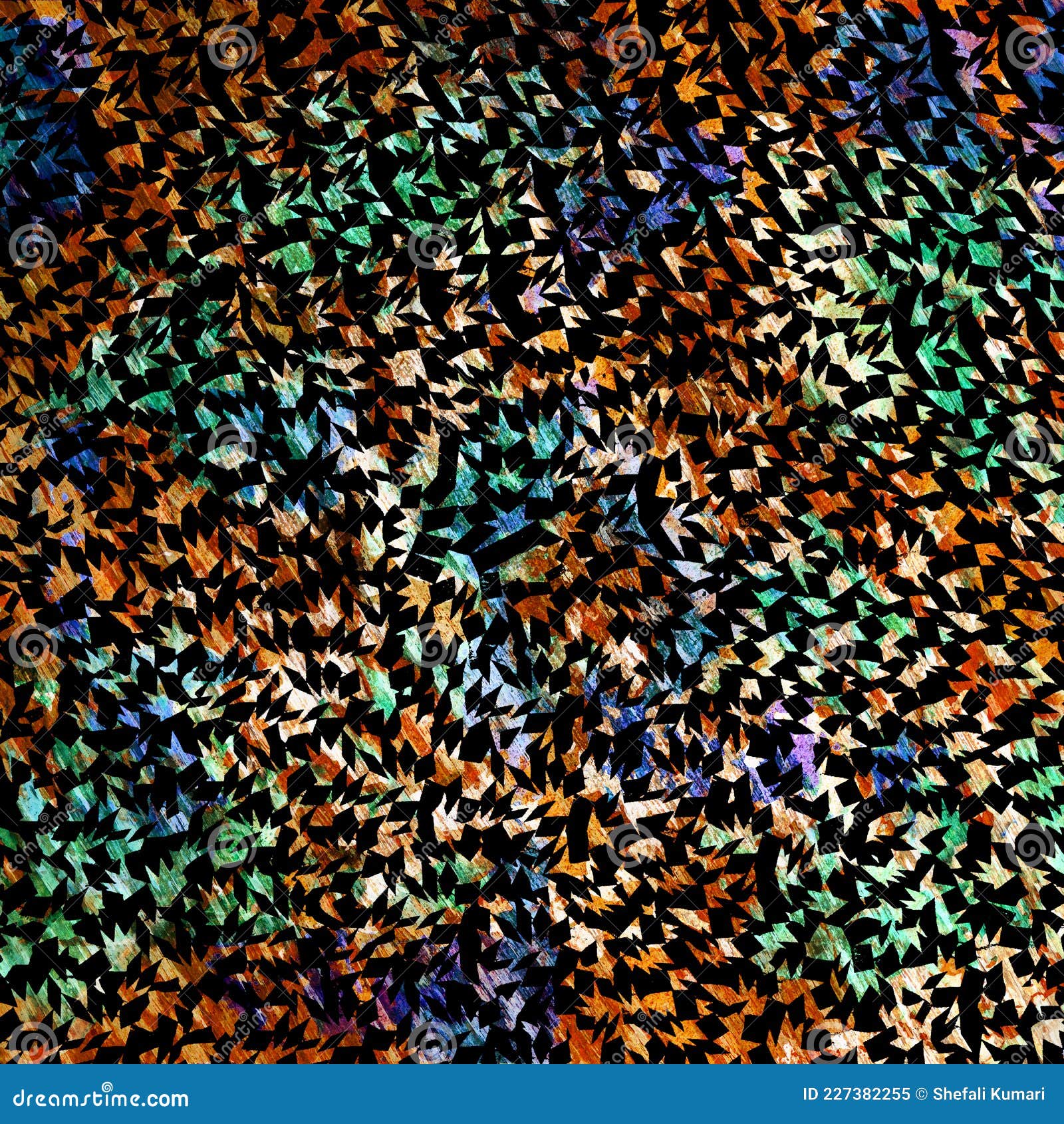 Geometric High Definition Repeat Boho Pattern Isolated on White Canvas ...