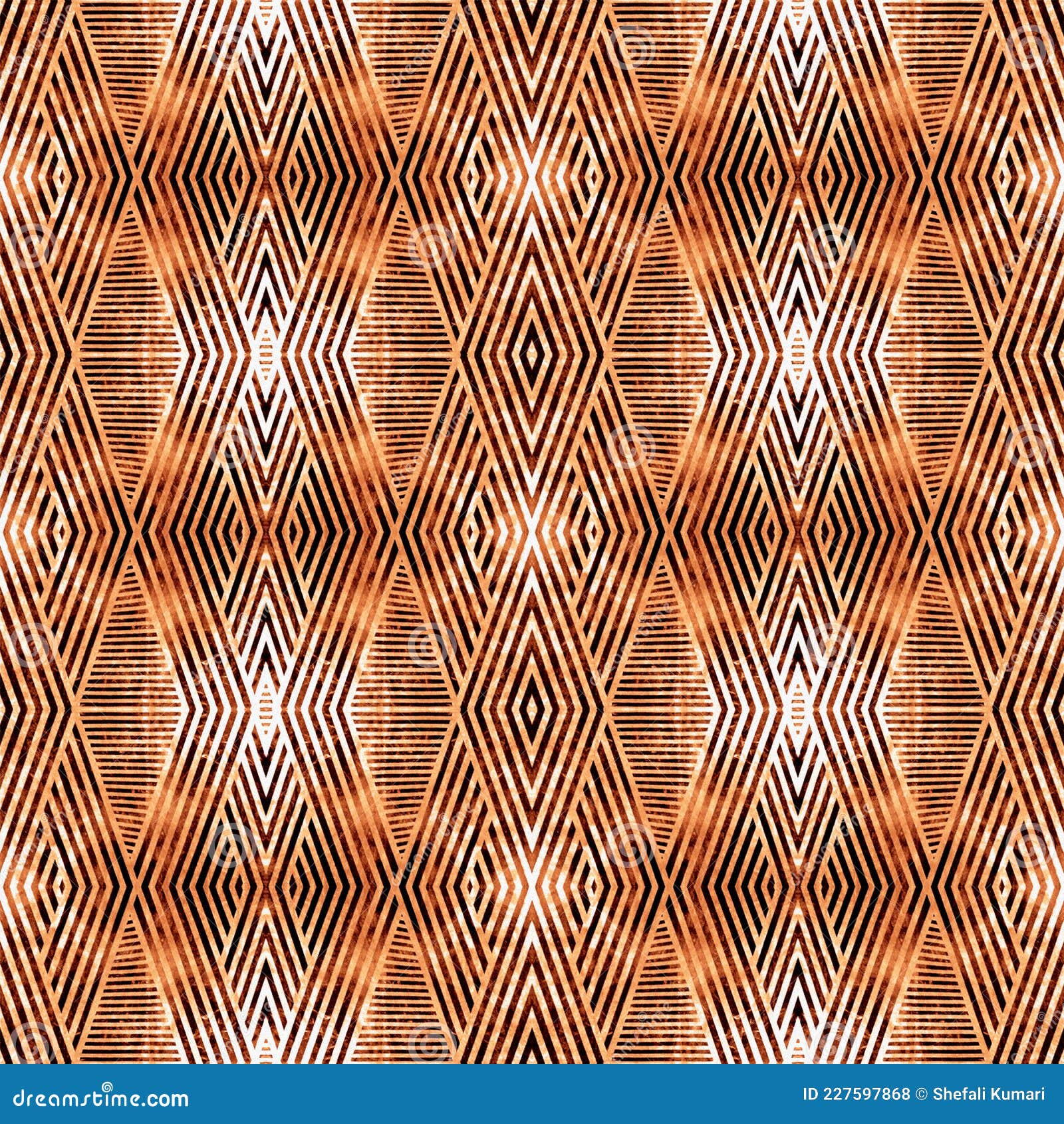 Geometric High Definition Repeat Boho Pattern Isolated on White Canvas ...